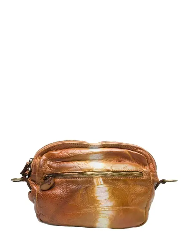 SOMMET Arlo Tie-dye Leather Crossbody Bag - Brown