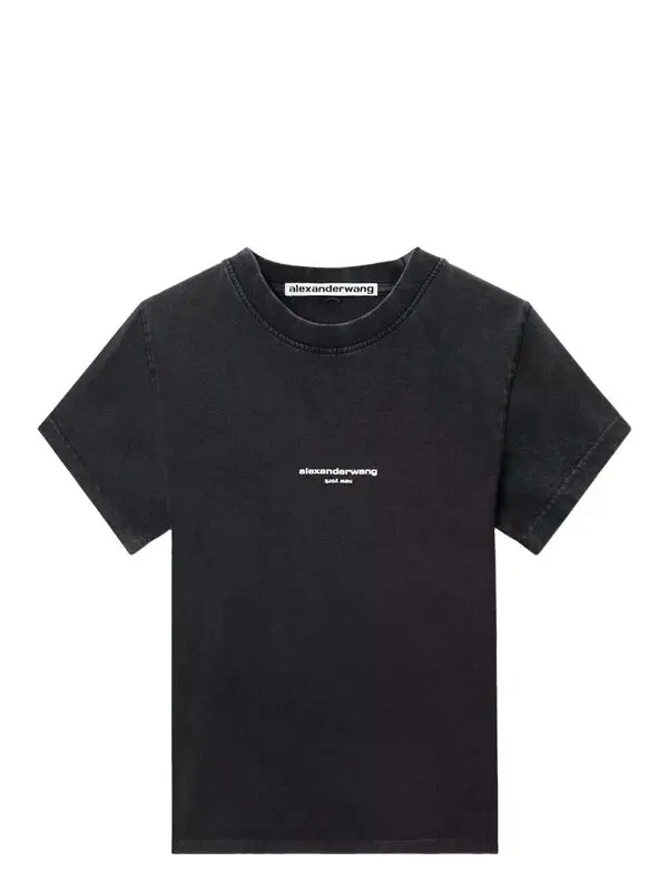 Alexander Wang Logo Print T-shirt - Black