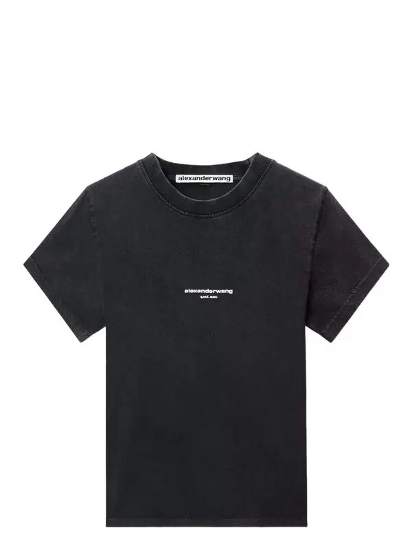 Alexander Wang Logo Print T-shirt - Black