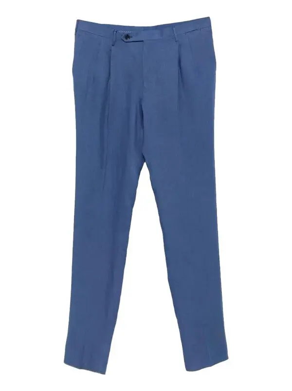 ROTA Pleated Tailored Trousers - Blue