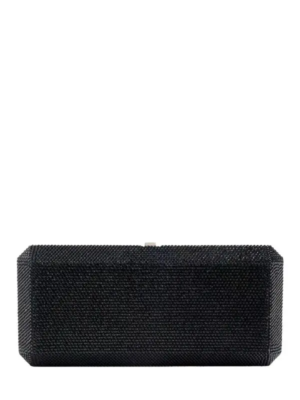 Judith Leiber Crystal Embellished Clutch Bag - Black