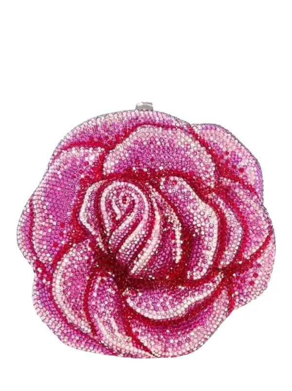Judith Leiber Josephine Crystal-embellished Clutch Bag - Pink