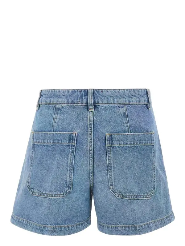 Seafarer Janet Denim Shorts - Blue