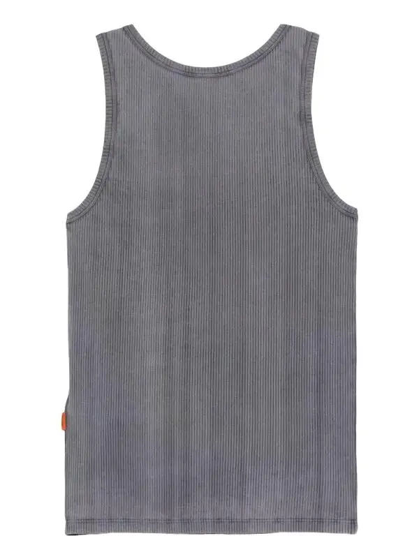 Barena Venezia Ribbed Knit Vest - Grey