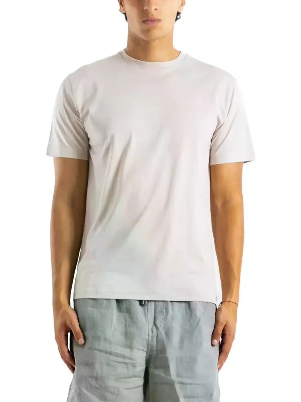 HANDVAERK Crew-neck Short-sleeve T-shirt - Neutrals