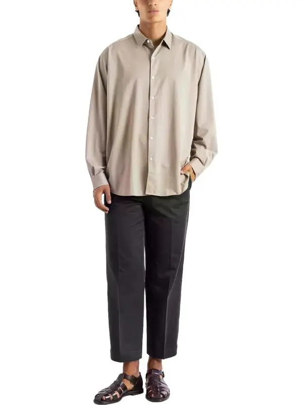 KANEMASA PHIL Atmosphere Long-sleeve Shirt - Neutrals