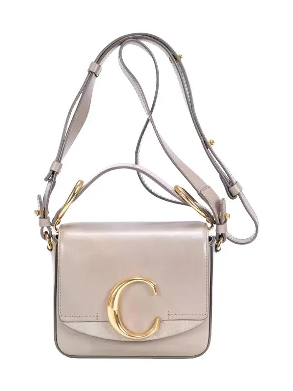Chloé C Bag Shoulder Bag - Neutrals