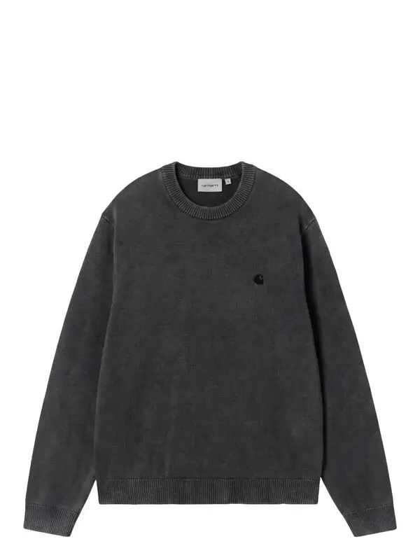 Carhartt Work In Progress Kori Logo-embroidered Sweater - Grey
