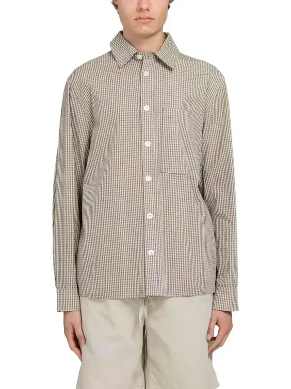 MINIMUM Ace Check-print Shirt - Neutrals