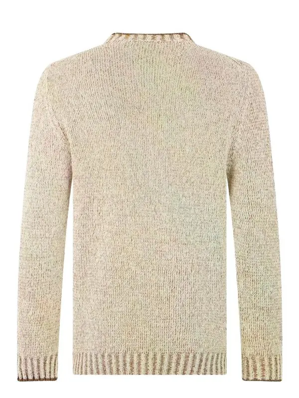 Fedeli Crew Neck Sweater - Neutrals