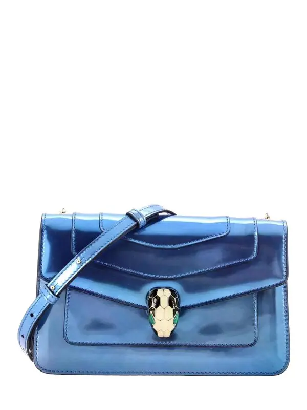 BVLGARI Serpenti Forever Shoulder Bag - Blue