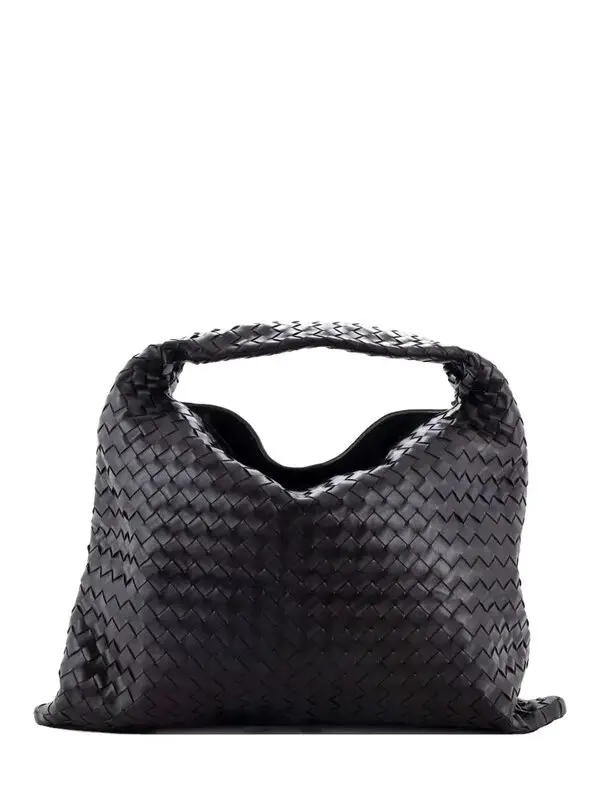 Bottega Veneta Intrecciato Large Hobo Bag - Brown