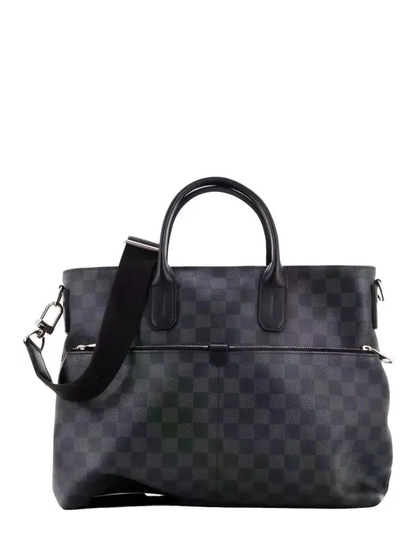LOUIS VUITTON Damier Graphite Tote Bag - Black