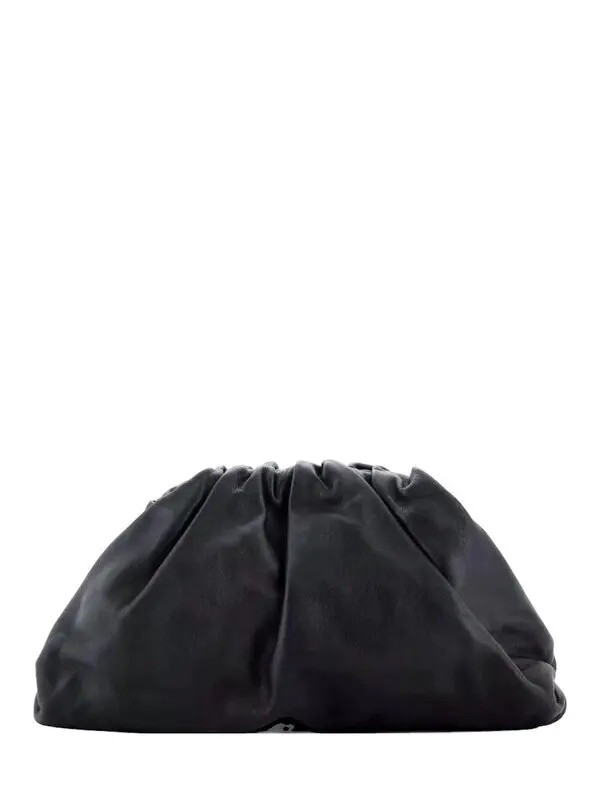 Bottega Veneta The Pouch Clutch Bag - Black