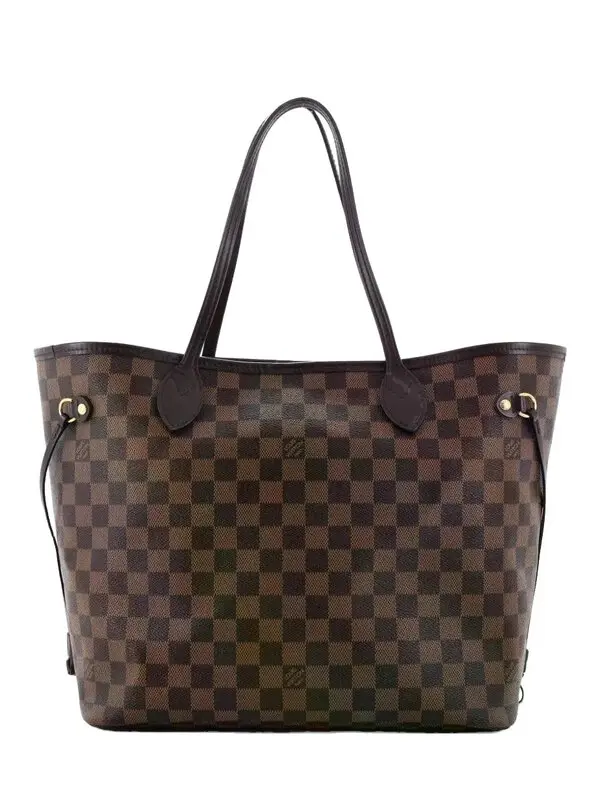 LOUIS VUITTON Damier Neverfull Mm Tote Bag - Brown