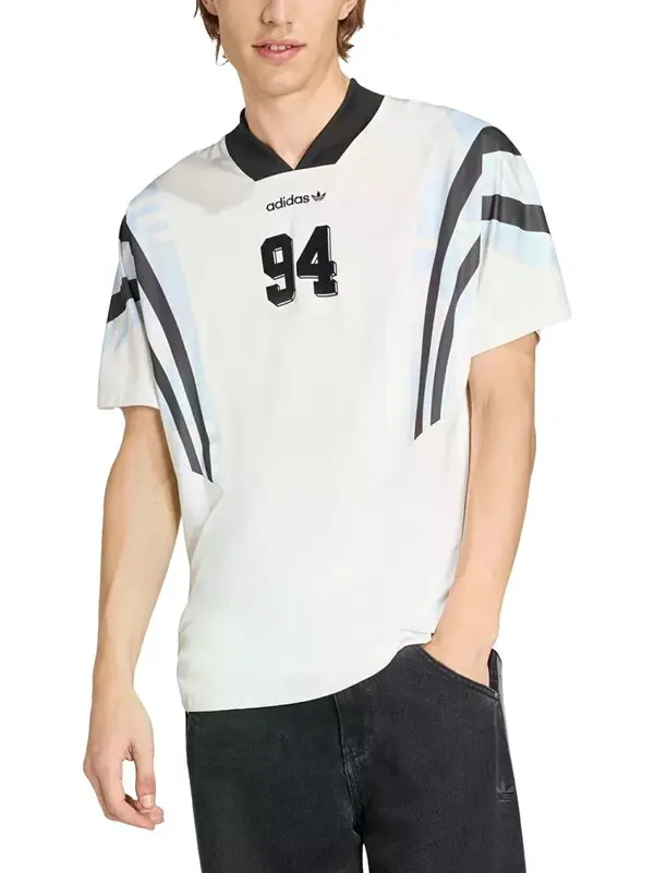 Adidas Santiago Aop Infill T-shirt - White