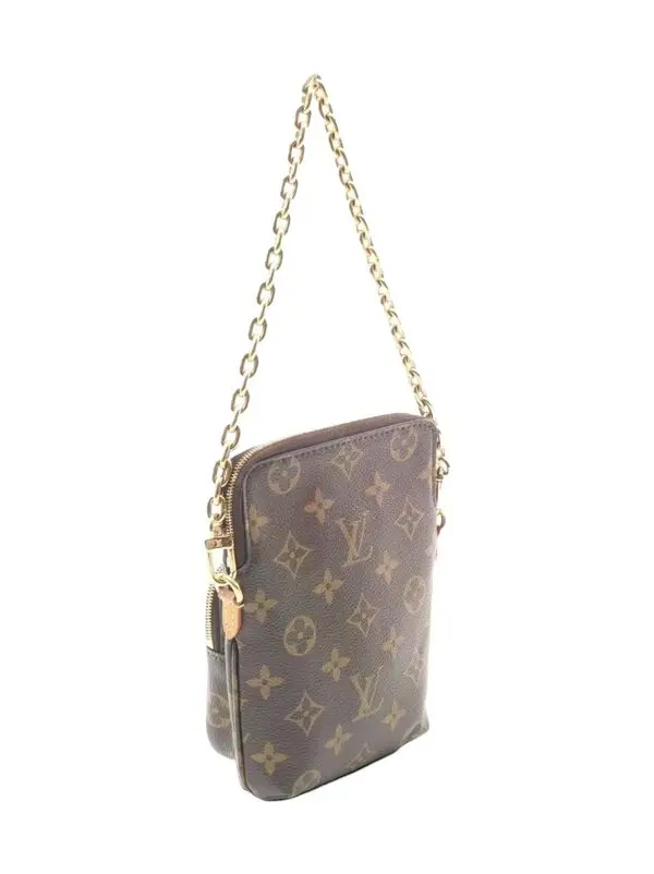 LOUIS VUITTON Monogram Canvas Cross Body Bag - Brown