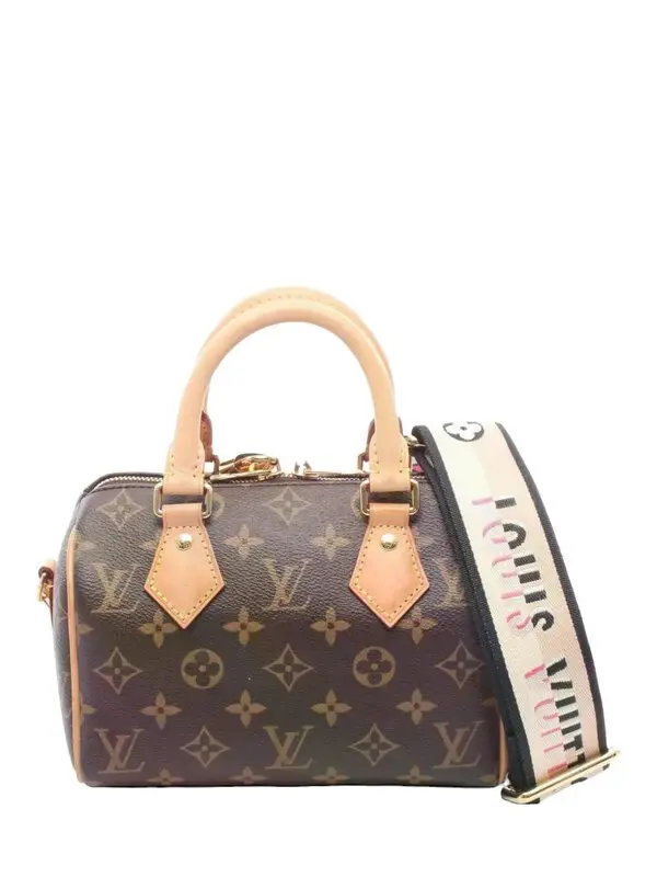 LOUIS VUITTON Speedy Bandouliere Handbag - Brown