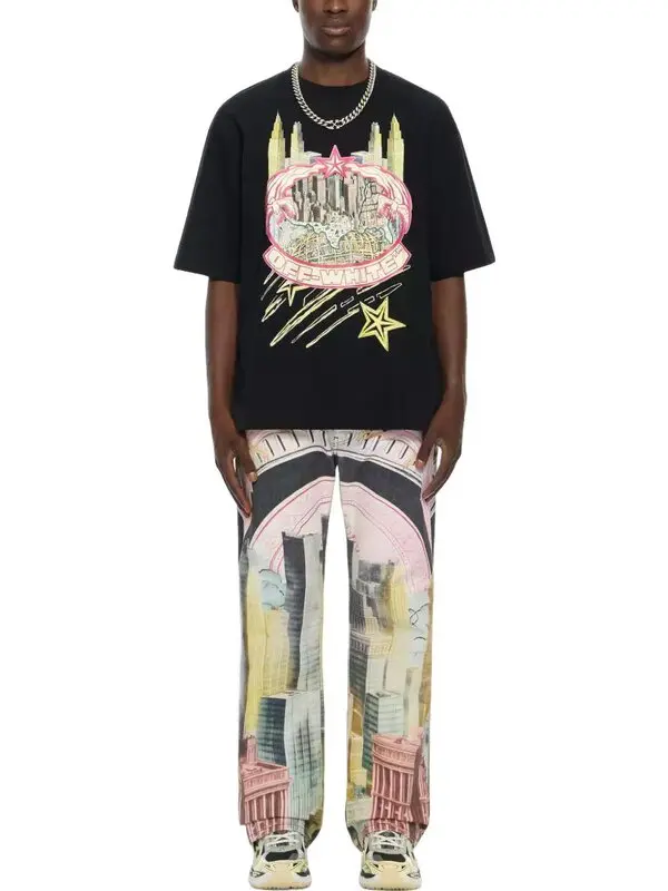 Off-White Big Frame World Skate T-shirt - Black