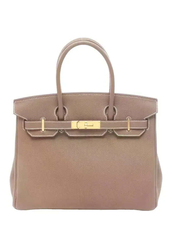 Hermès 30 Birkin Tote Bag - Brown