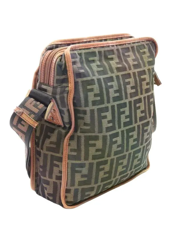 Fendi Zucca Shoulder Bag - Brown