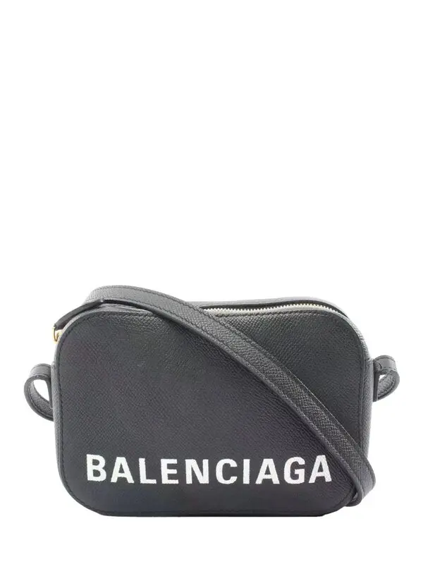 Balenciaga Xs Ville Camera Cross Body Bag - Black