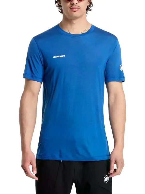 MAMMUT Logo-print Short-sleeve T-shirt - Blue