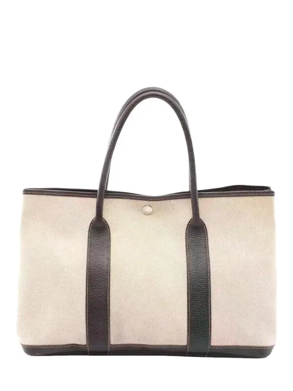 Hermès 2005 Garden Party Pm Tote Bag - Neutrals