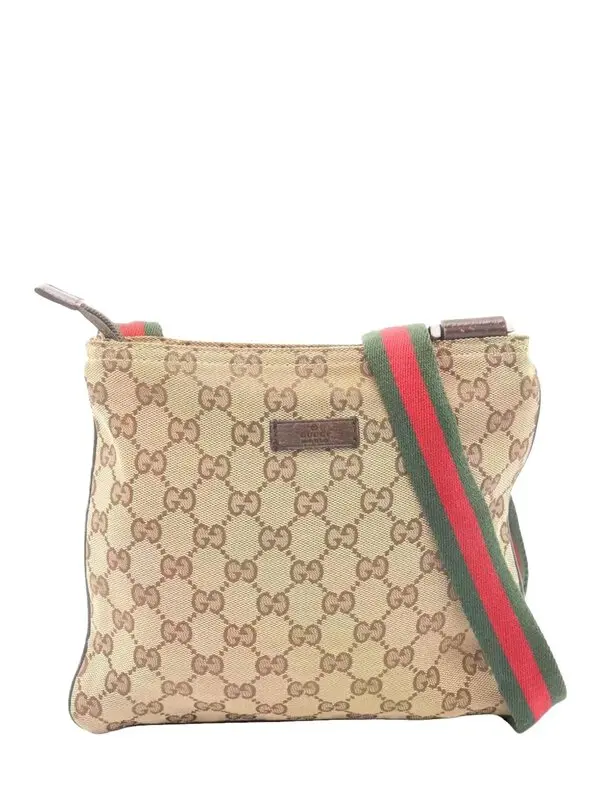 Gucci Gg Canvas Crossbody Bag - Neutrals