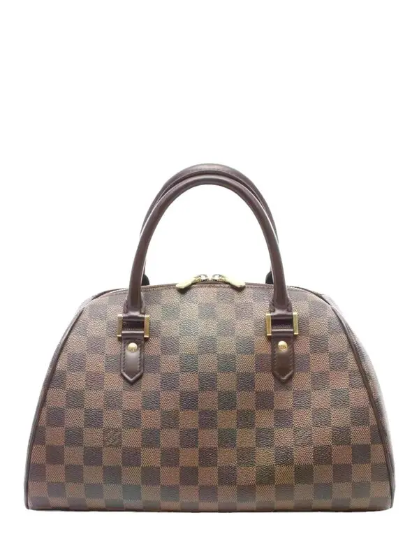 LOUIS VUITTON Damier Ebene Ribera Mm Handbag - Brown