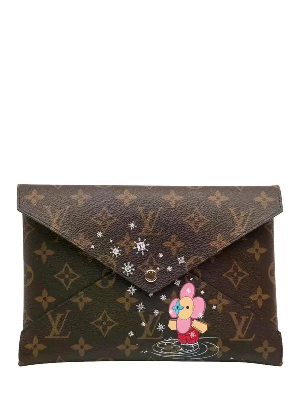 LOUIS VUITTON Vivienne Kirigami Pochette Set Clutch Bag - Brown