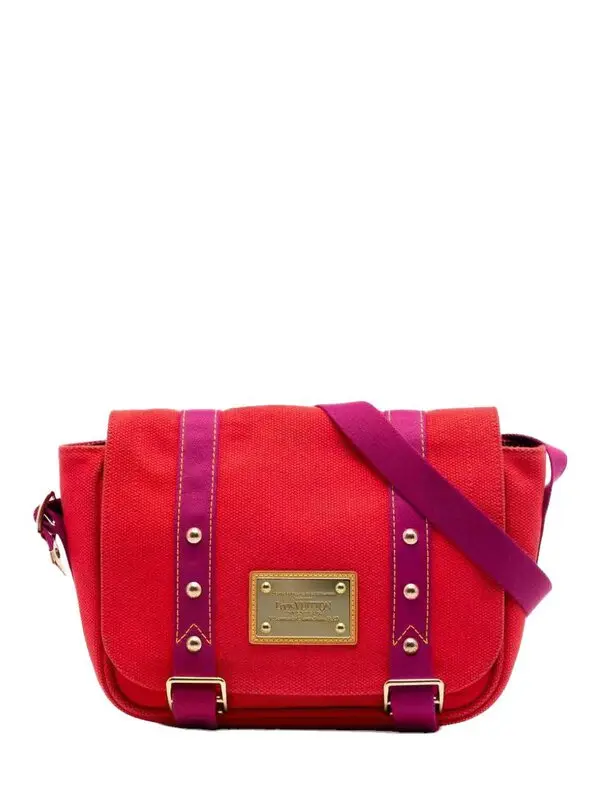 LOUIS VUITTON Antigua Besace Pm Crossbody Bag - Red