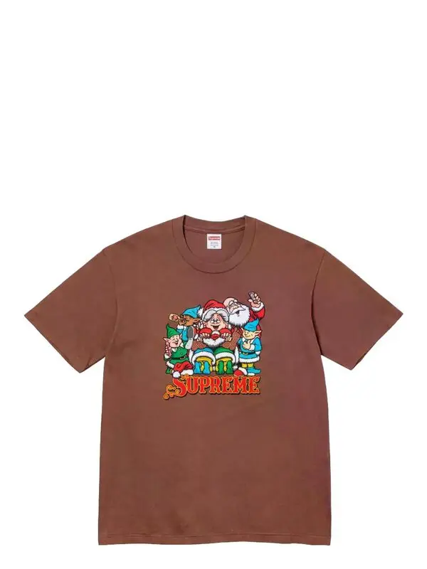 Supreme Naughty Crew-neck T-shirt - Brown