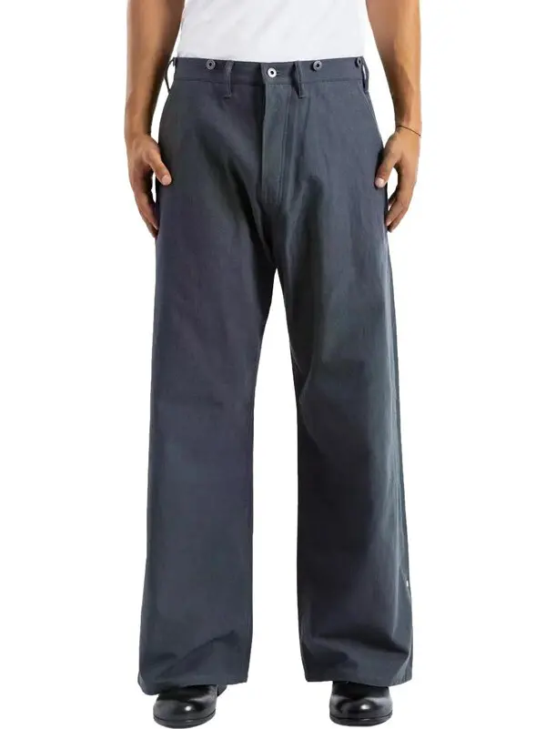 TAIGA TAKAHASHI Charcoal Engineer Work Trousers - Grey