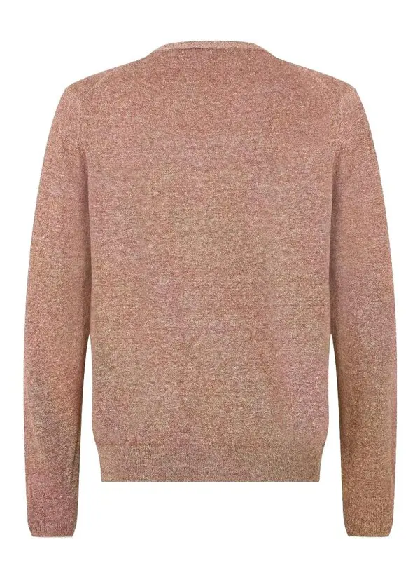 Fedeli V-neck Cardigan - Red