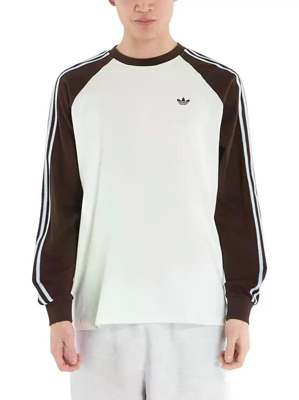 Adidas Britcore Cali Raglan-sleeve T-shirt - Neutrals
