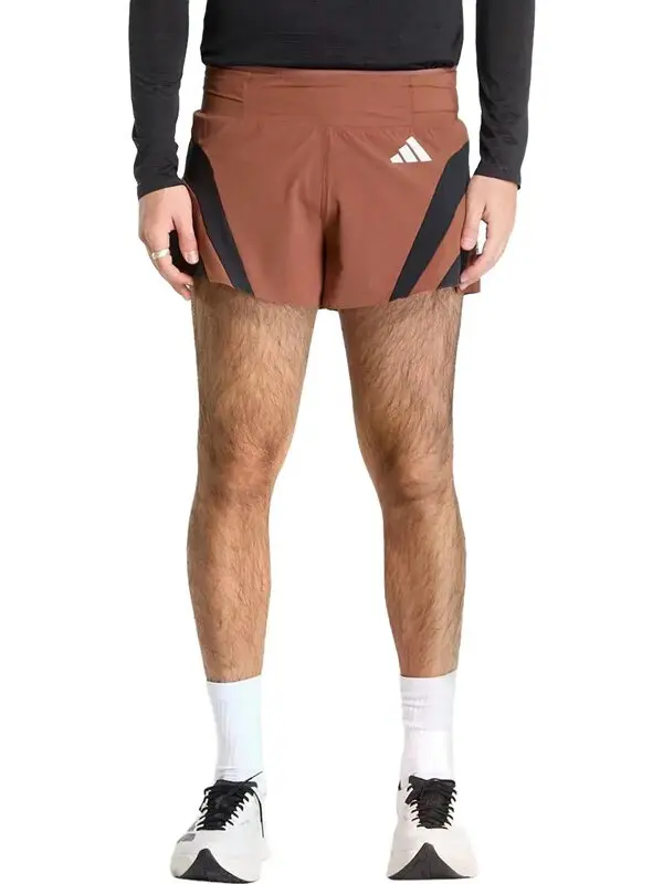 Adidas Adizero Archive Shorts - Brown
