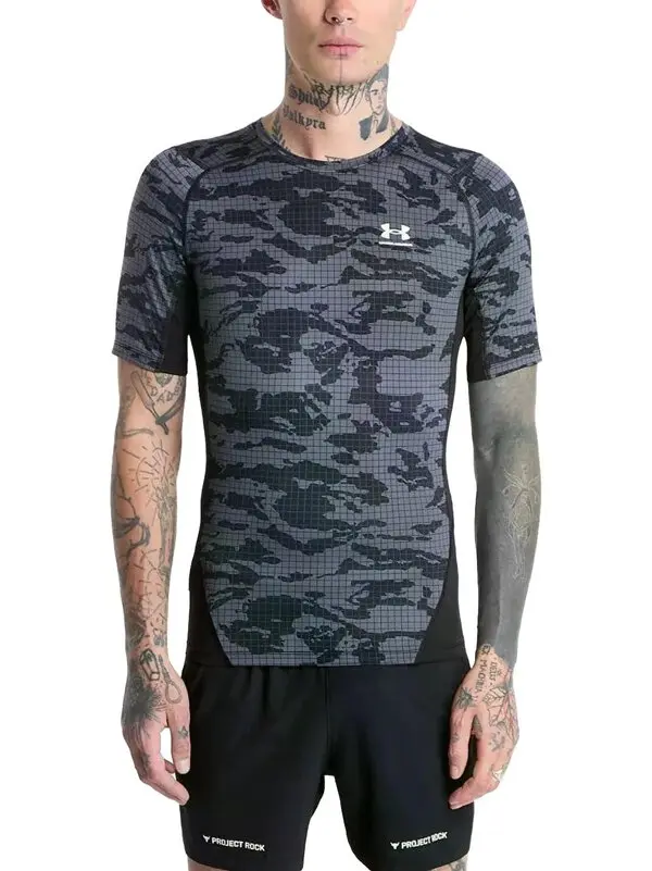 Under Armour Hg Printed Top - Grey
