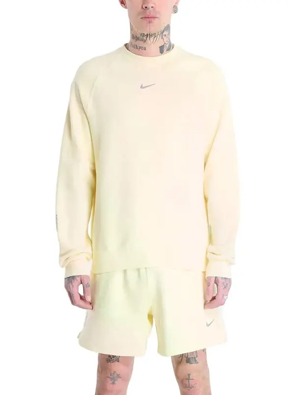 Nike Nocta Logo-print Sweater - Yellow