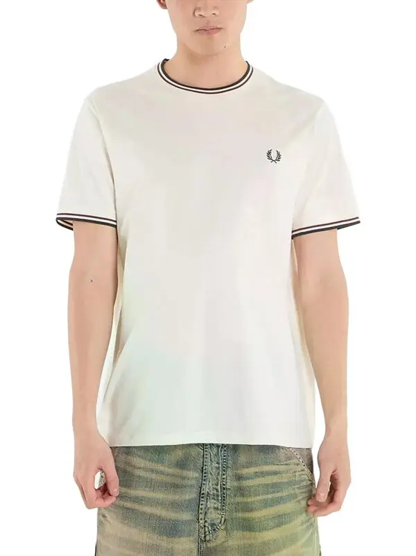 Fred Perry Twin Tipped T-shirt - Neutrals