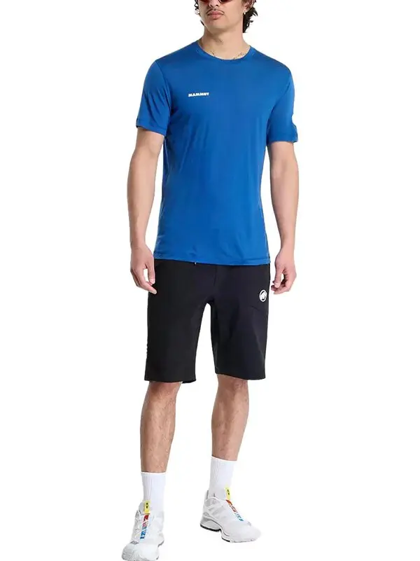 MAMMUT Logo-print Short-sleeve T-shirt - Blue