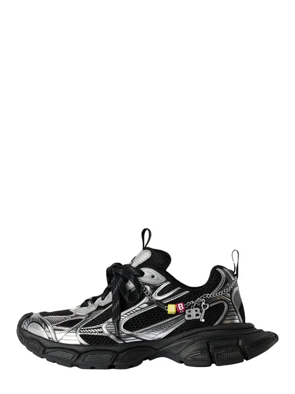 Balenciaga 3xl Sneaker With Charms - Black/silver