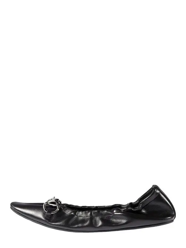 Gucci Prima Ballet Flat - Black