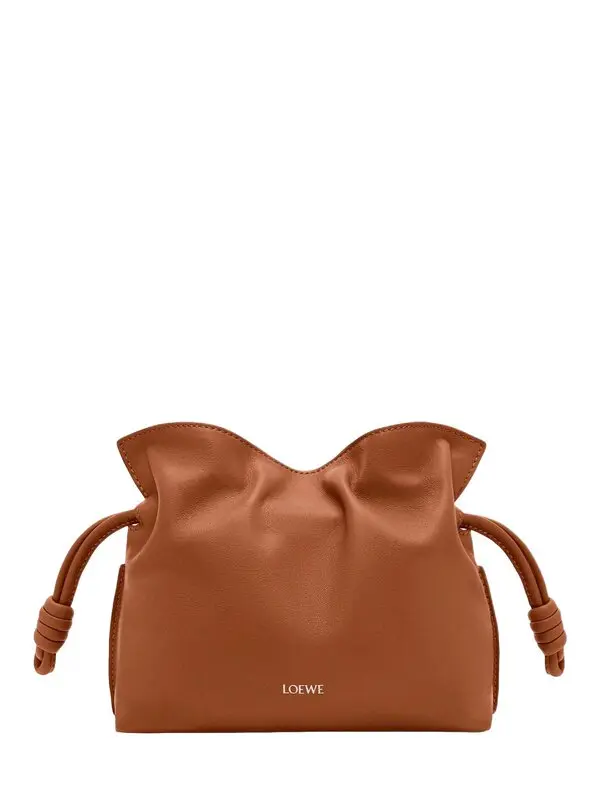Loewe Mini Flamenco Clutch - Squirrel
