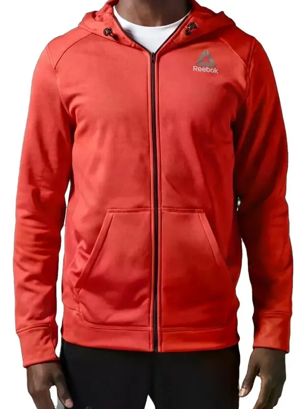 REEBOK Hooded Jacket - Red