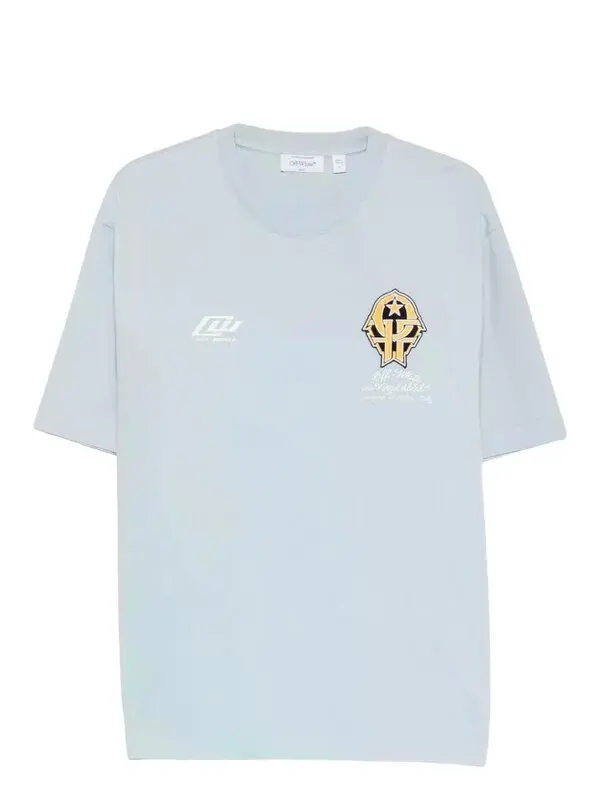 Off-White Logo-print T-shirt - Blue