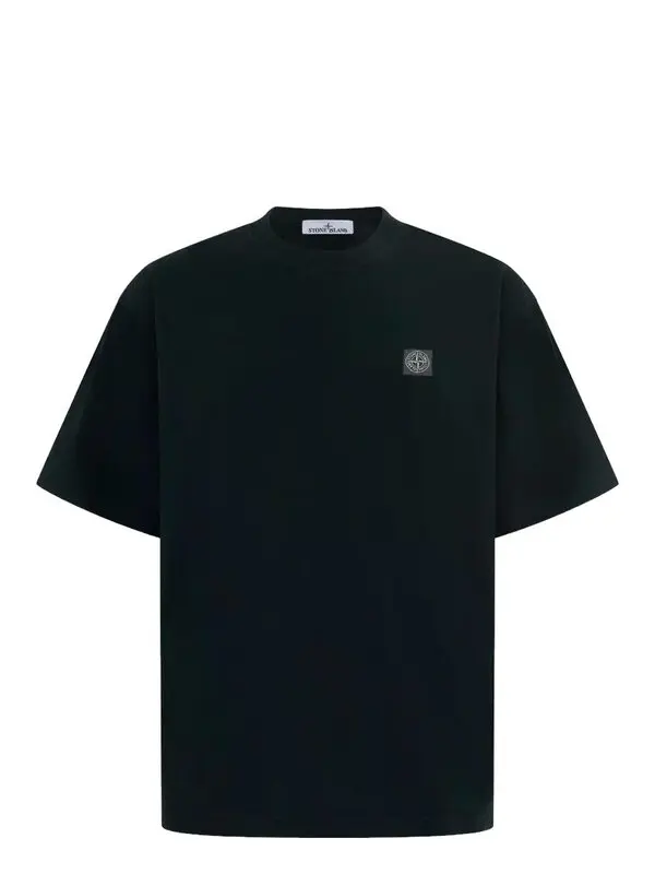 Stone Island Cotton T-shirt - Black