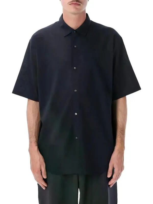 GOLDWIN High Twisted Short-sleeve Shirt - Black