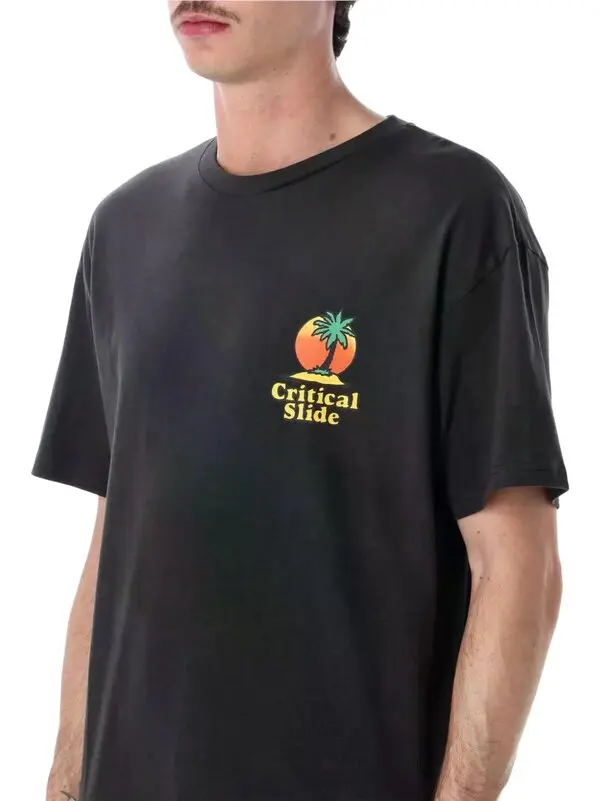 THE CRITICAL SLIDE SOCIETY Oasis Graphic-print T-shirt - Black