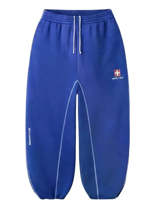 GV GALLERY Logo-patch Track Pants - Blue